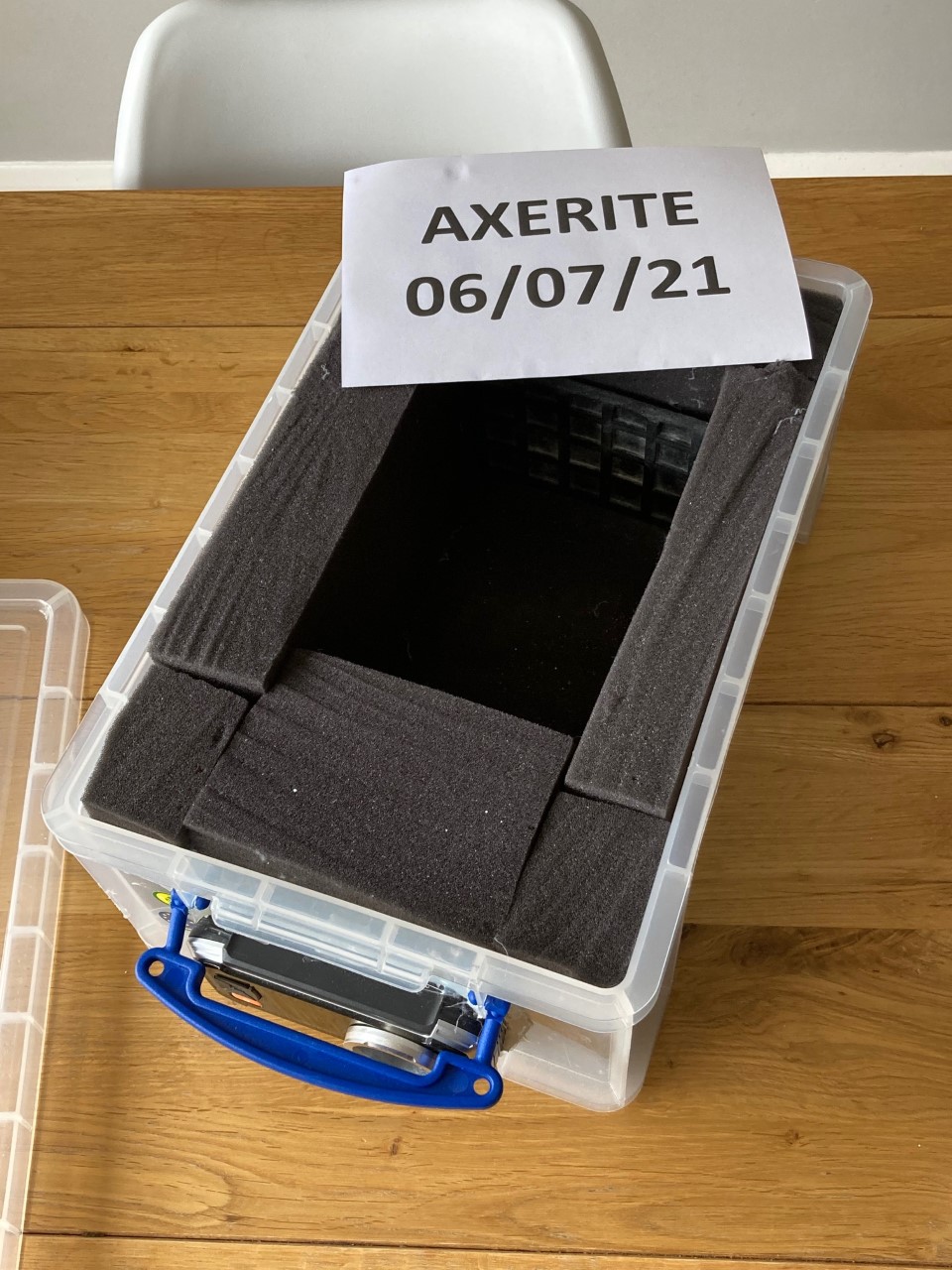 Nifty chrono with BB Catcher – The F.O.B of AXERITE